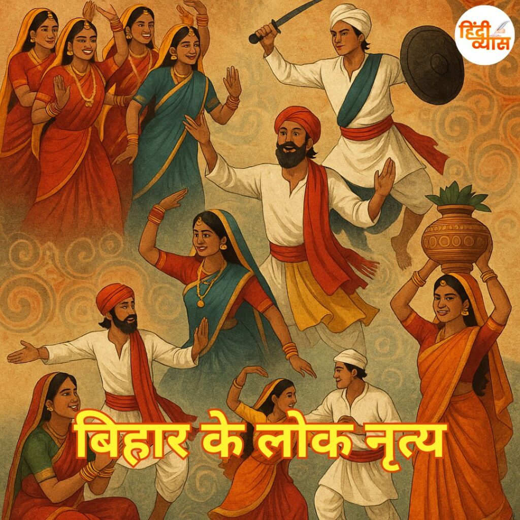 बिहार के लोक नृत्य - Folk Dance of Bihar - हिंदी व्यास